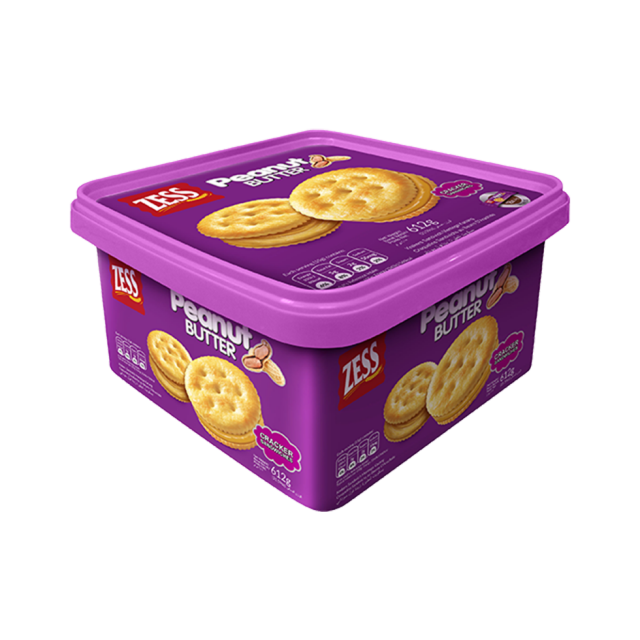 Zess Cracker Sandwiches Peanut Butter 612g – Oriental Food Industries ...