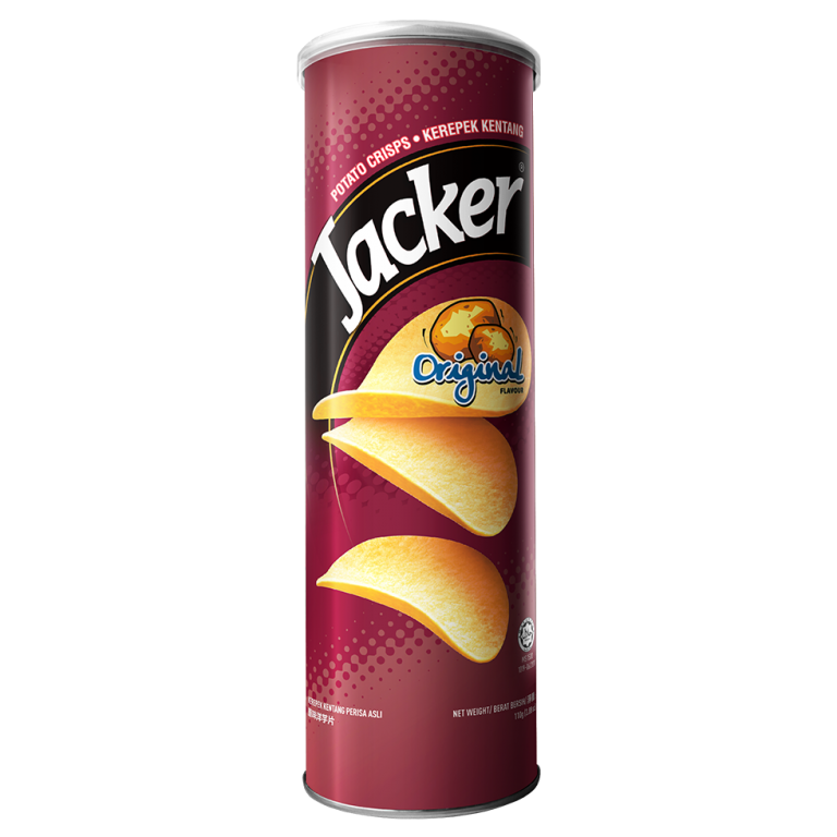 Jacker Potato Crisps 110g Original – Oriental Food Industries Sdn Bhd